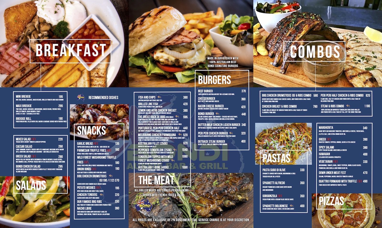 Lamai | Bondi Aussie Bar & Grill | Live Sports Koh Samui Bar & Grill